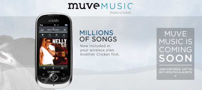 Muve Music From Cricket